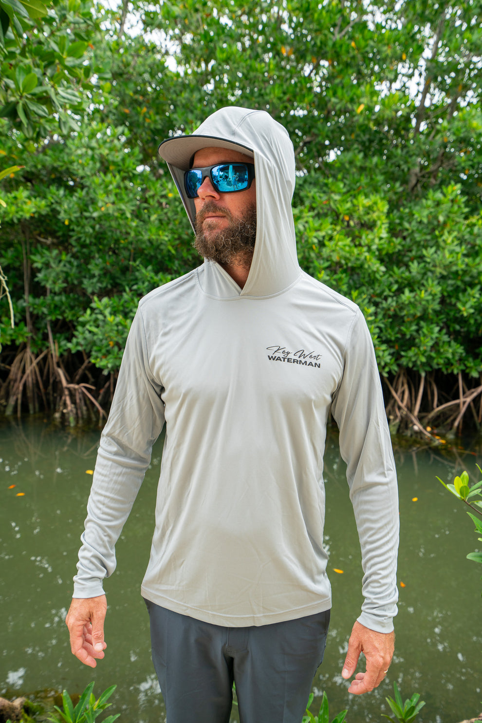 Key West Waterman Hooded Dry Fit