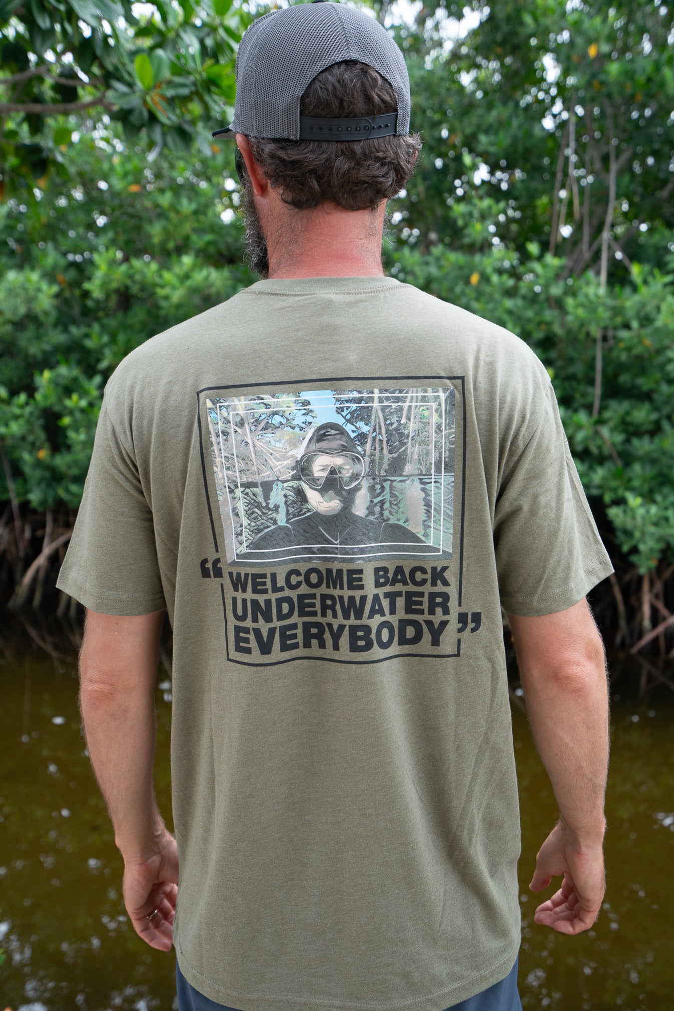 Welcome Back Underwater T-Shirts (Two Colors) – Key West Waterman